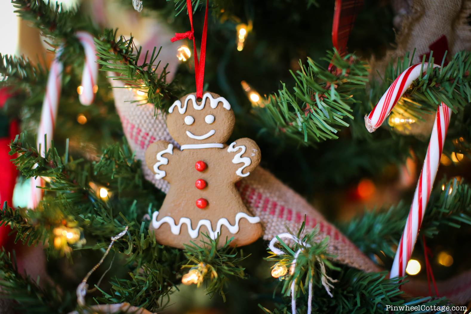 Gingerbread Christmas Ornament - Loganberry Handmade