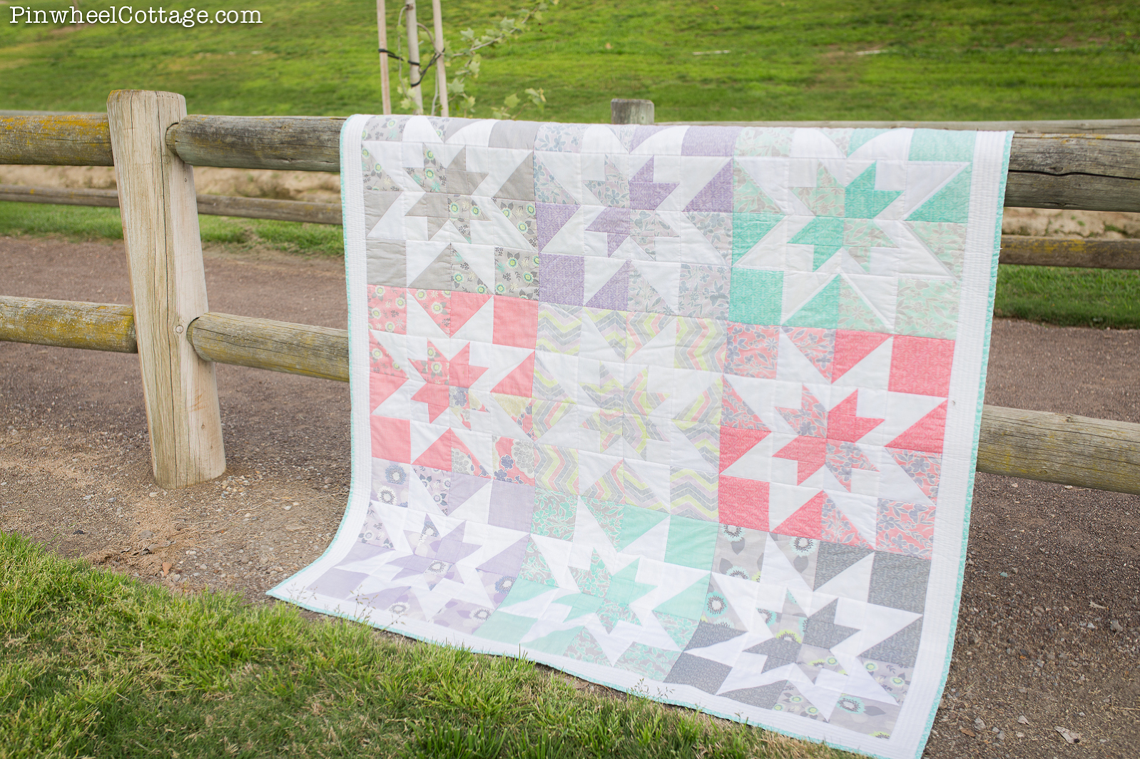 The Modern Stars Quilt » Loganberry Handmade