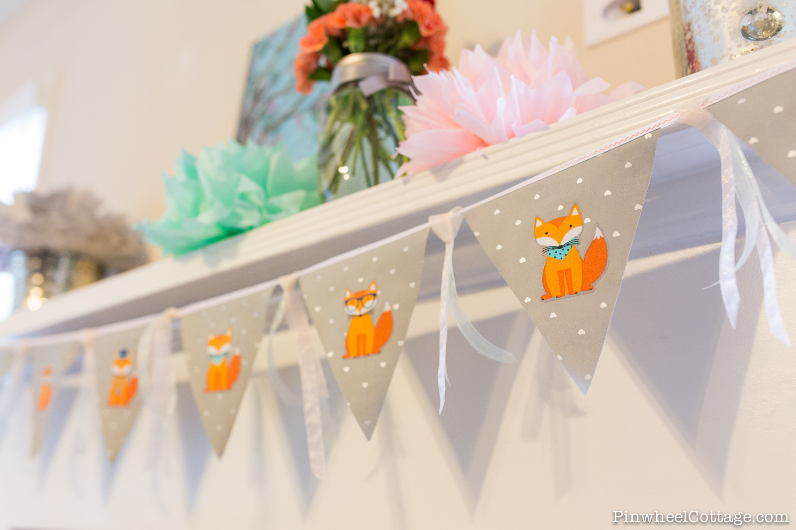 Little Foxes Bunting Banner Tutorial » Loganberry Handmade