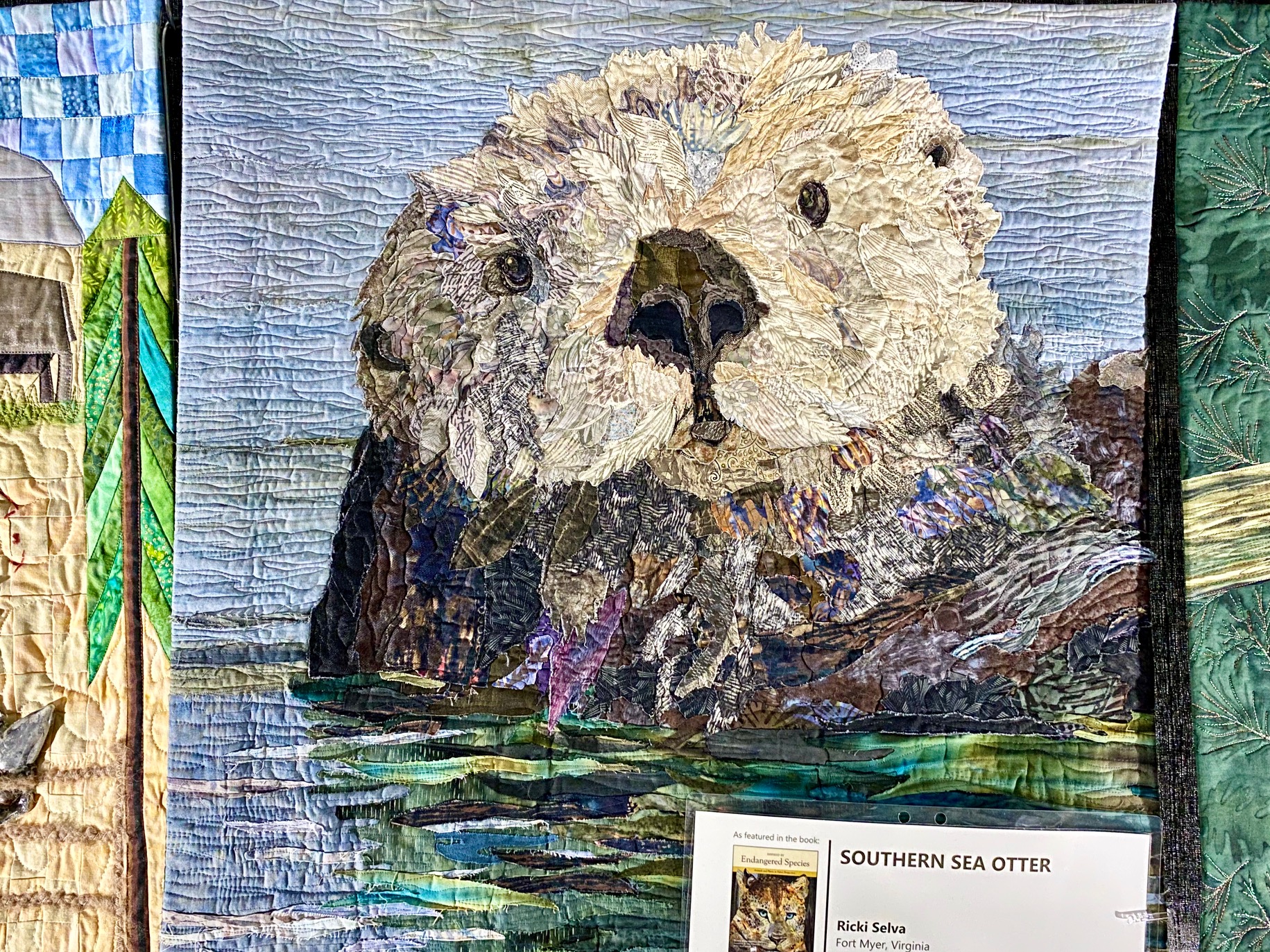 Sea Otter Quilt - Loganberry Handmade